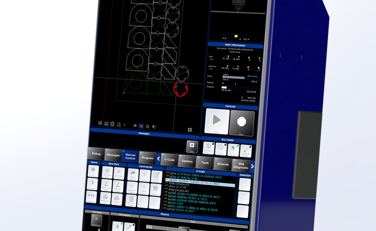 Machitech Titanium Cut - Drilling and Machining Plasma Table